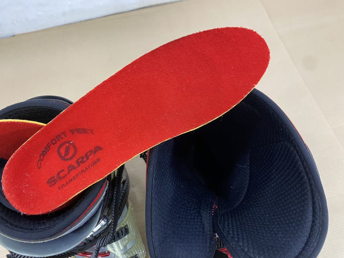 Yahoo!オークション - SCARPA スキーブーツ 靴 298mm 25.5