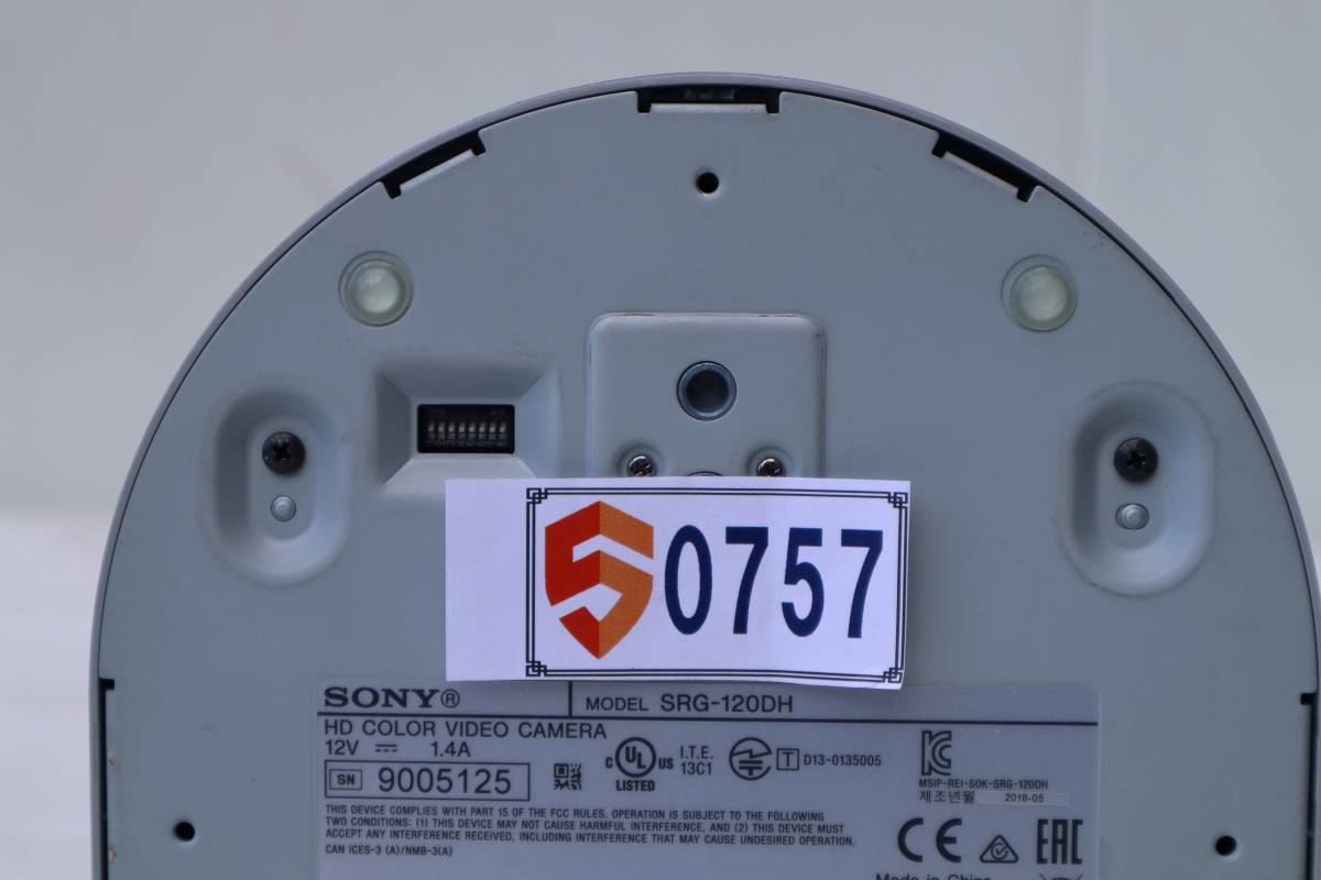 Yahoo!オークション - S0757(2) Y SONY ネットワークカメラ SRG-120DH ...