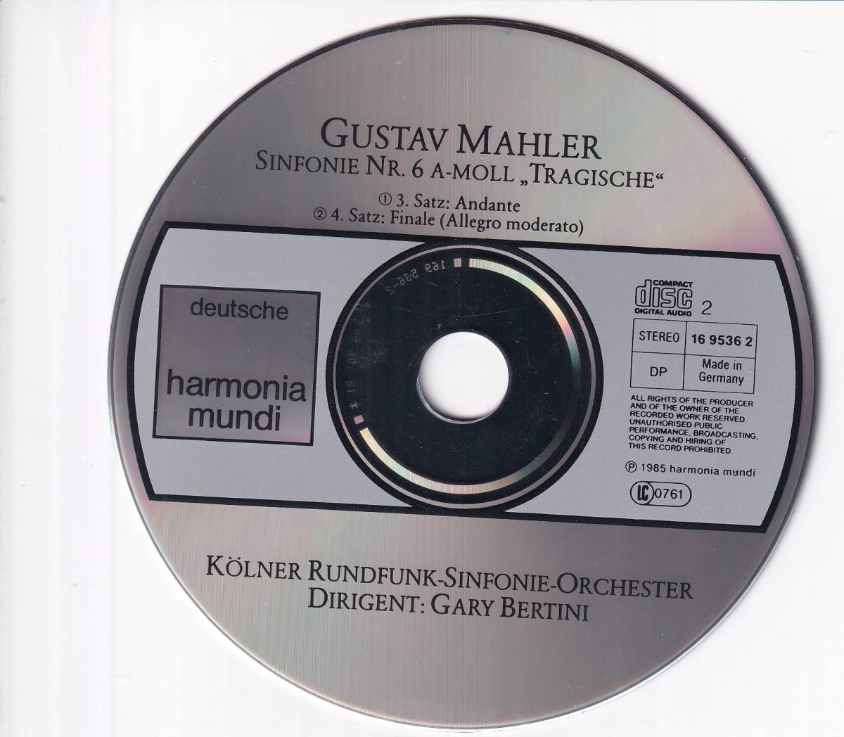 Yahoo!オークション - 独DHM初期盤(全面アルミ蒸着) ベルティーニ&ケル...