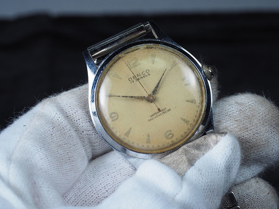 Yahoo!オークション - db31 デンコー DENCO 17石 手巻き腕時計/検 アン...