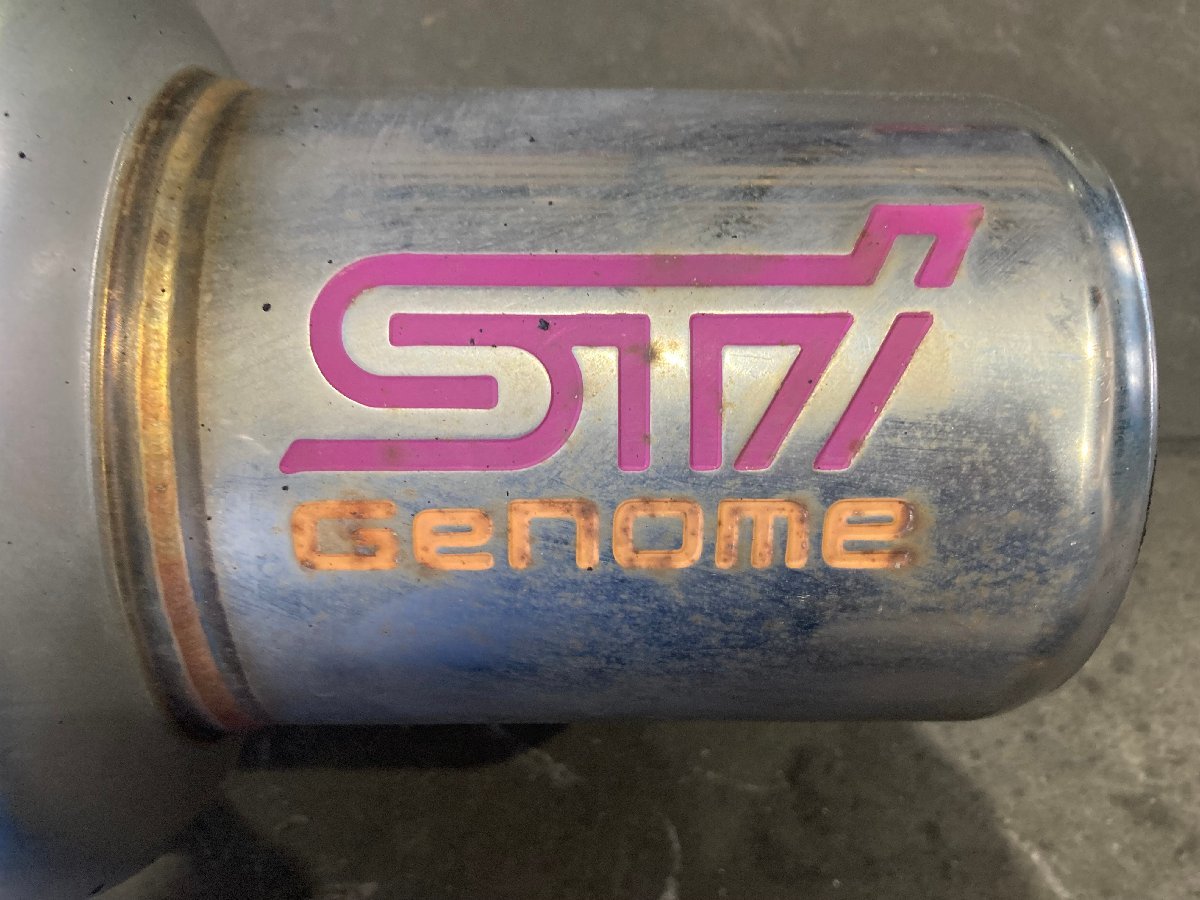 Yahoo!オークション - スバル フォレスター SG5 リアマフラー STI（102...