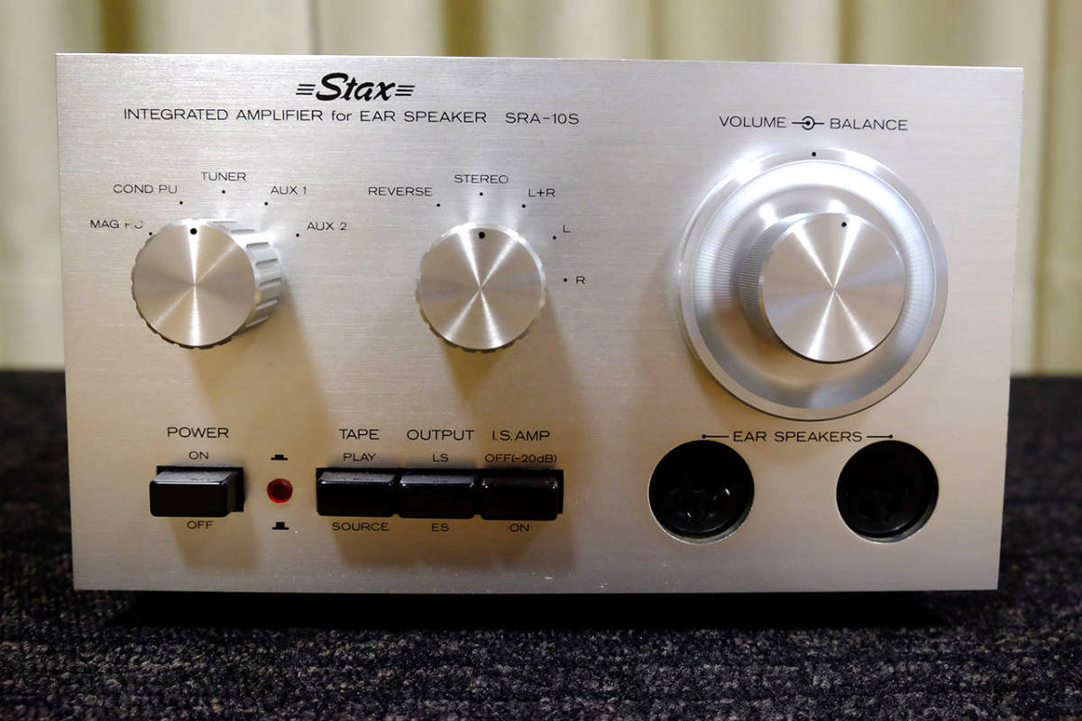 Yahoo!オークション - STAX SRA-10S（イヤースピーカー用アンプ）
