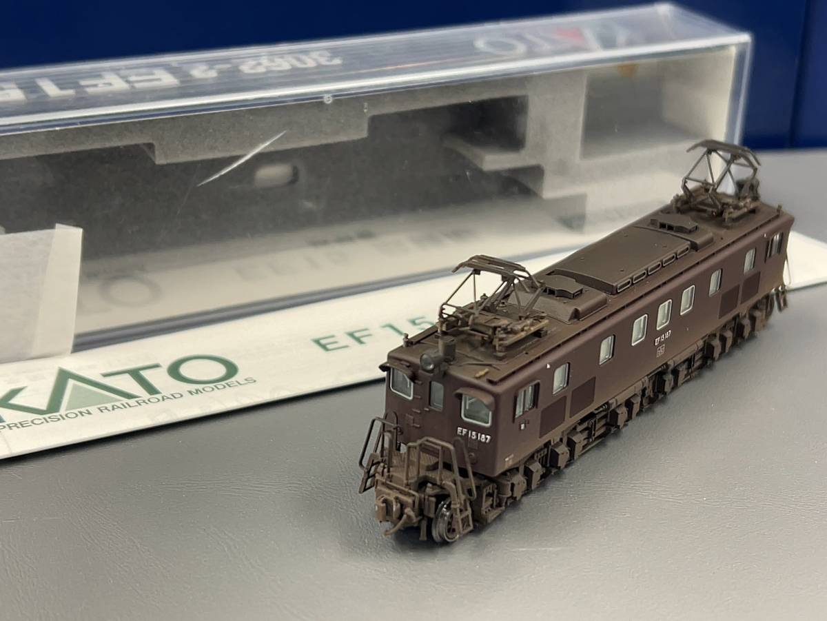 Yahoo!オークション - 168 KATO 3062-2 EF15 最終形 187号機 ウェザリ...