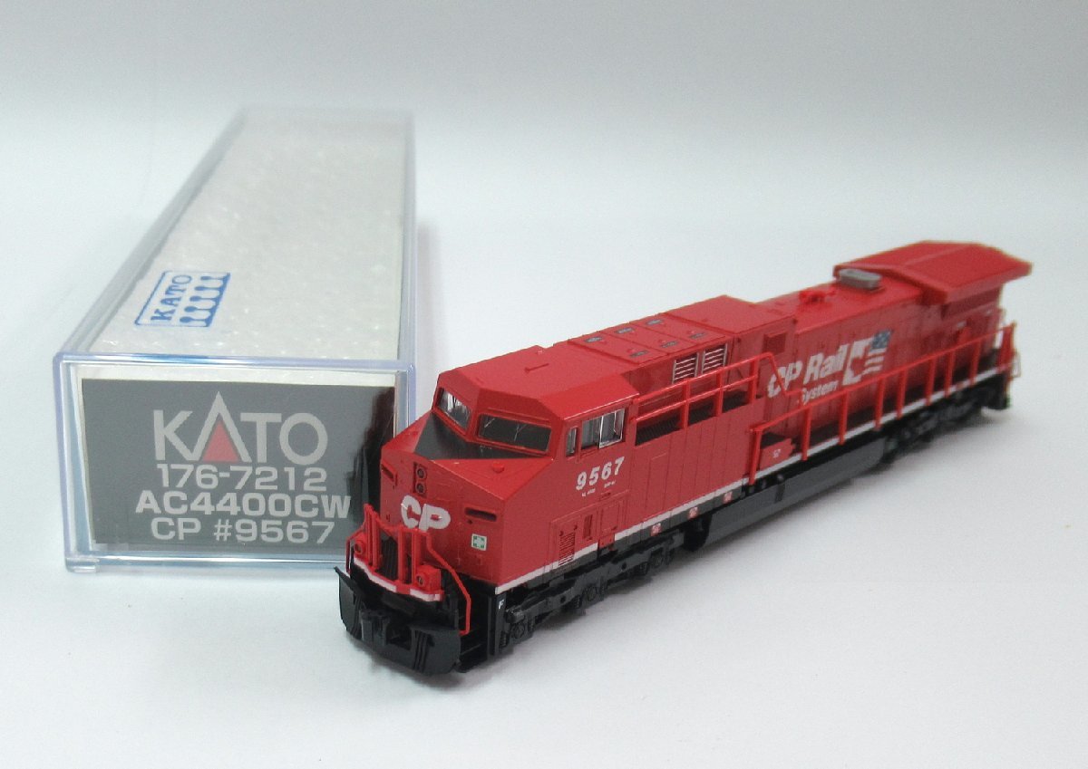 Yahoo!オークション - KATO 176-7212 GE AC4400CW CP Rail #9567【A'】...