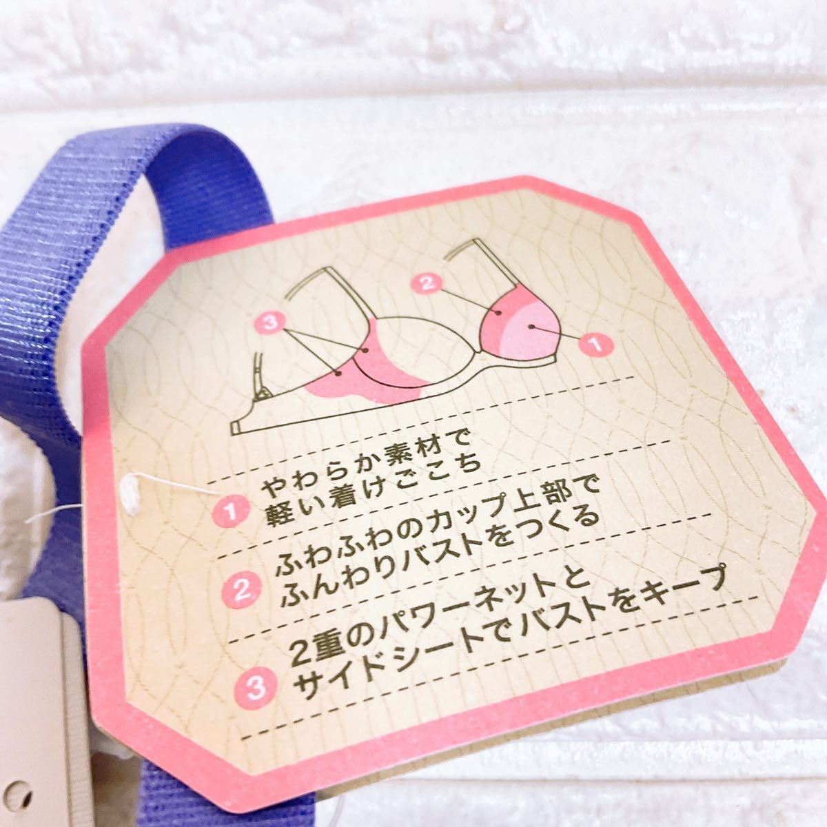 Yahoo!オークション - 新品 トリンプ 妖精のブラ ブラジャー E65