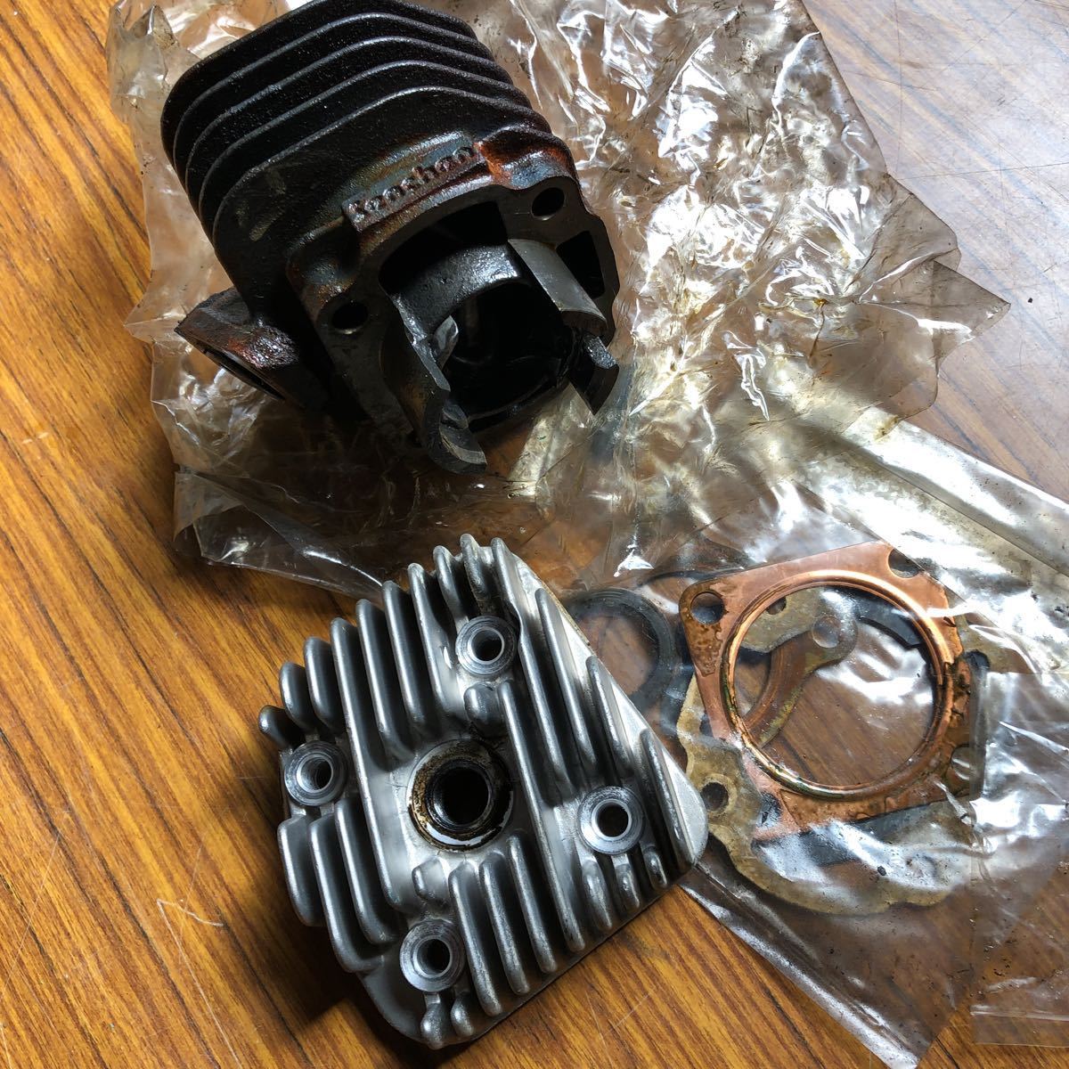 Yahoo!オークション - YAMAHA 3YJ ボアアップ ジョグ シリンダー 見て...