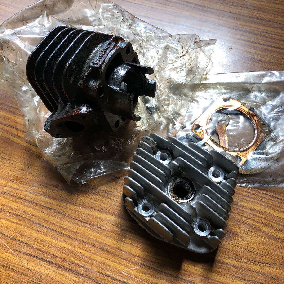 Yahoo!オークション - YAMAHA 3YJ ボアアップ ジョグ シリンダー 見て...