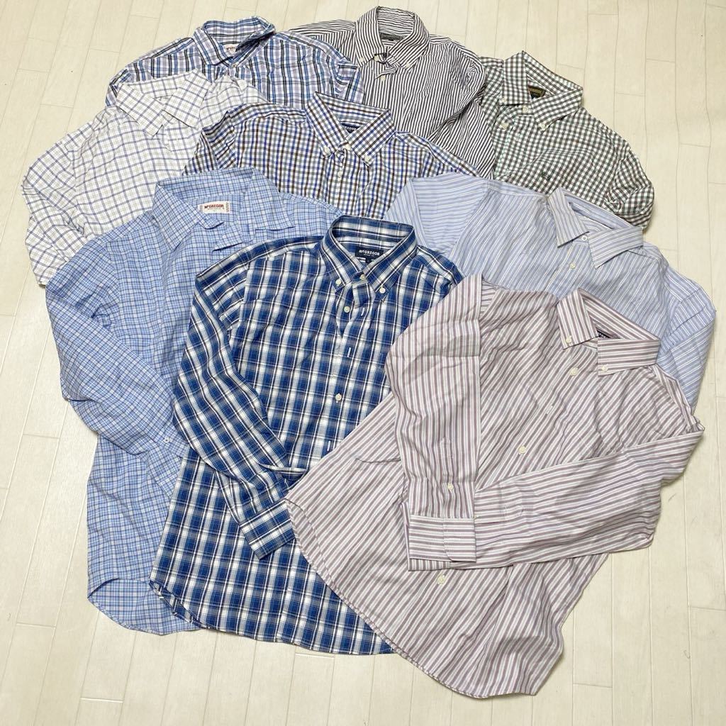 Yahoo!オークション - 3688 McGREGOR マクレガー シャツまとめ9点セッ...