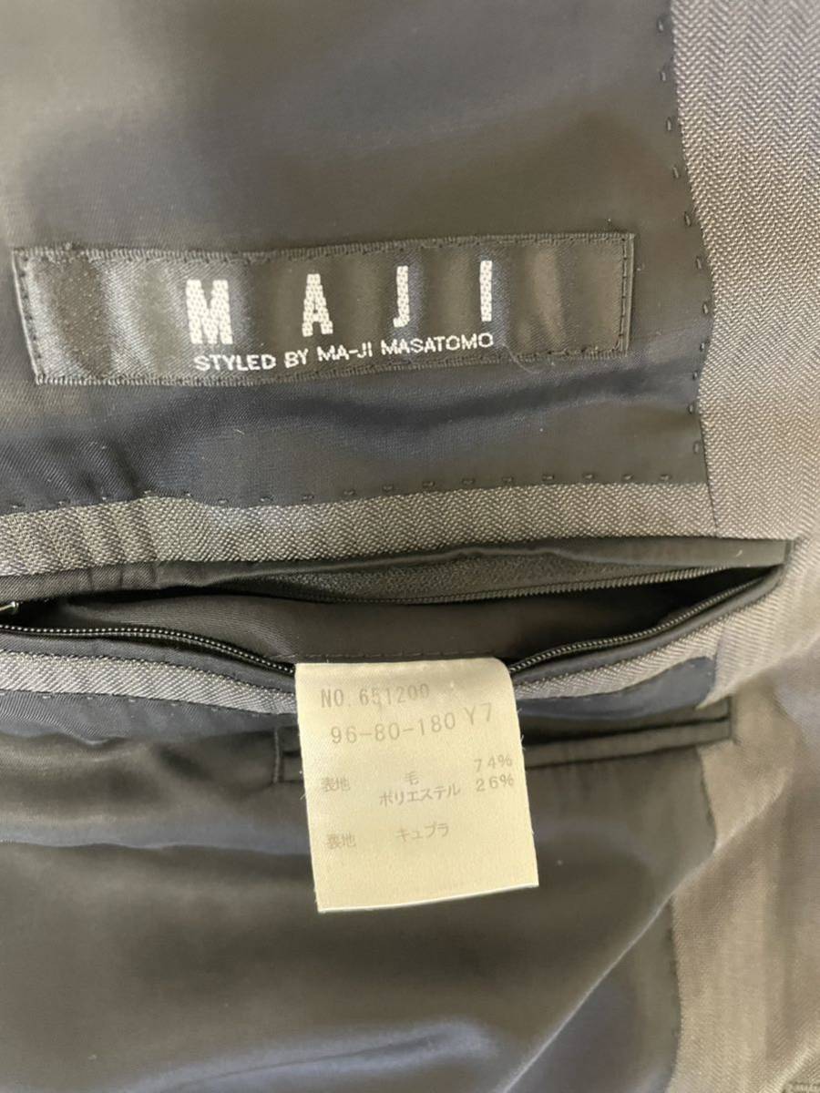 Yahoo!オークション - MAJI#Y7#ライトグレー#1円スタート#高級スーツ