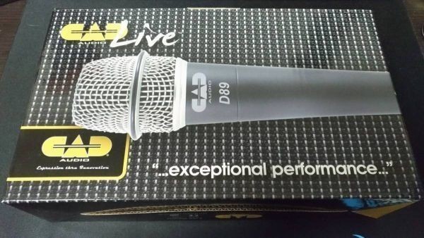 Yahoo!オークション - CAD Audio D89 ダイナミックマイク 超単一指向性...
