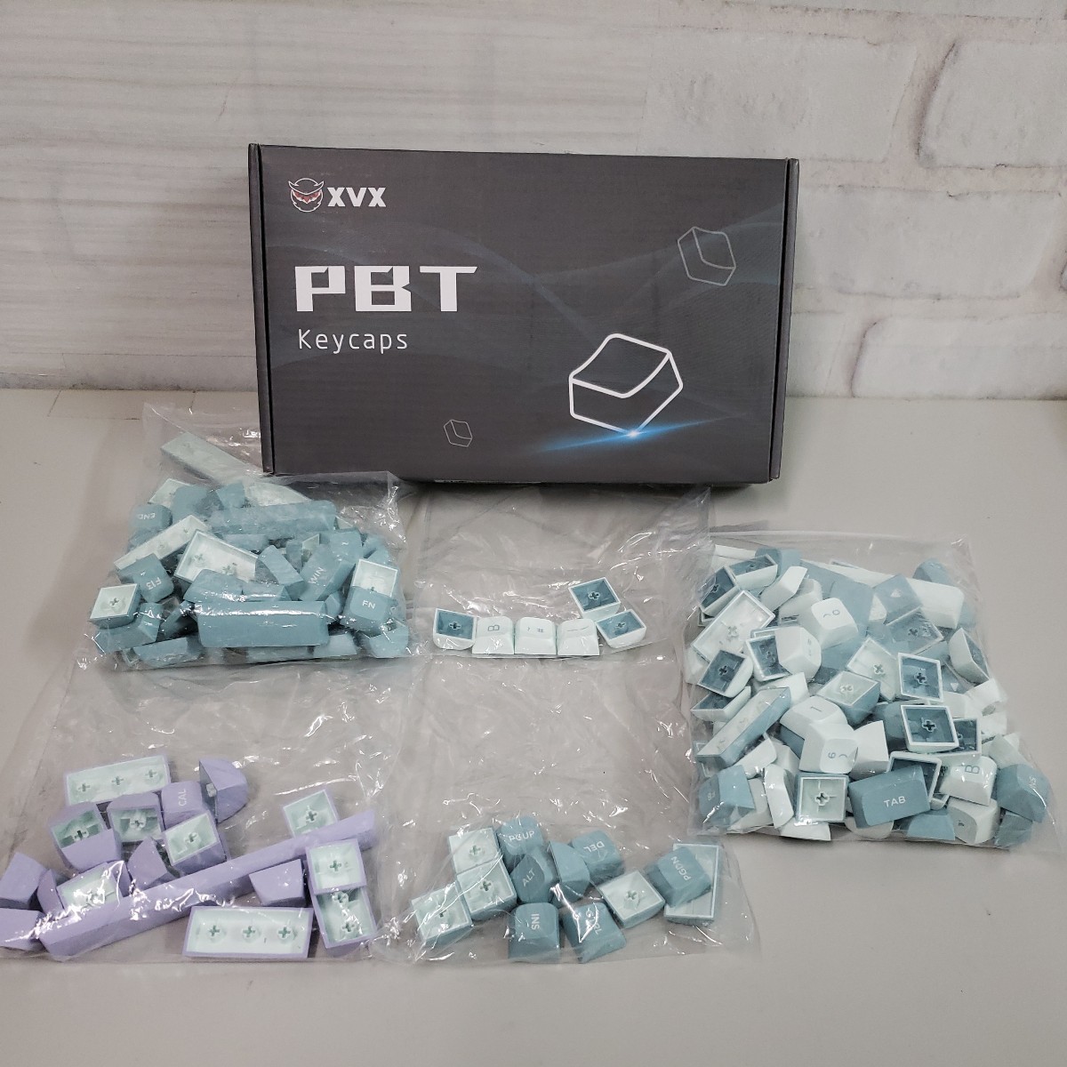 Yahoo!オークション - 510y1818 XVX キーキャップ ブルー/パープル