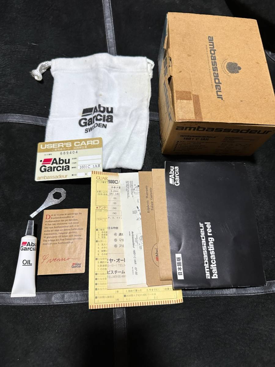 Yahoo!オークション - アブガルシア アンバサダー1601C IAR 渓流ベイト...