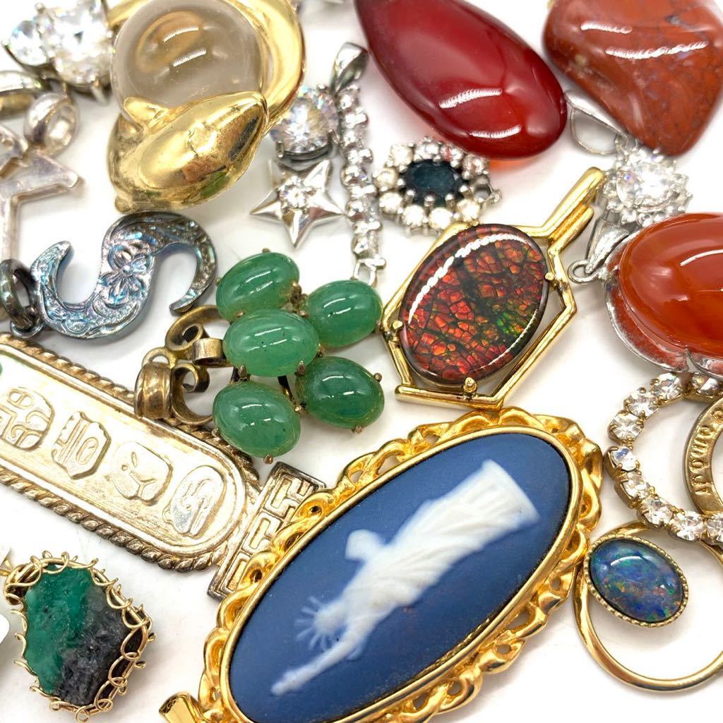 Yahoo!オークション - ペンダントトップ30点おまとめ o 約81g カメオ ...