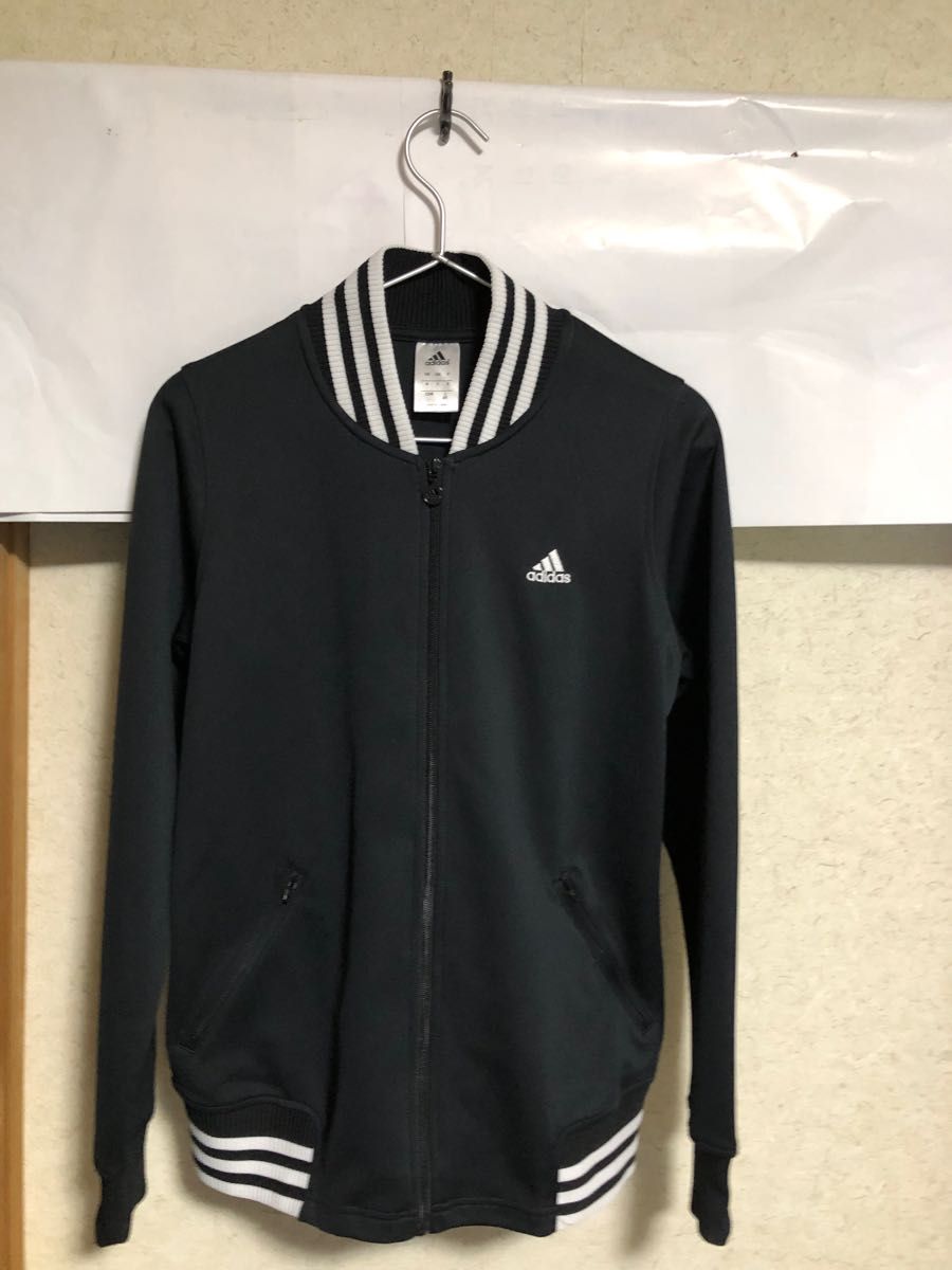 adidas アディダス ジャージ 上着 トラックジャケット【美品 adidas アディダス ジャージ 上着 トラックジャケット【美品
