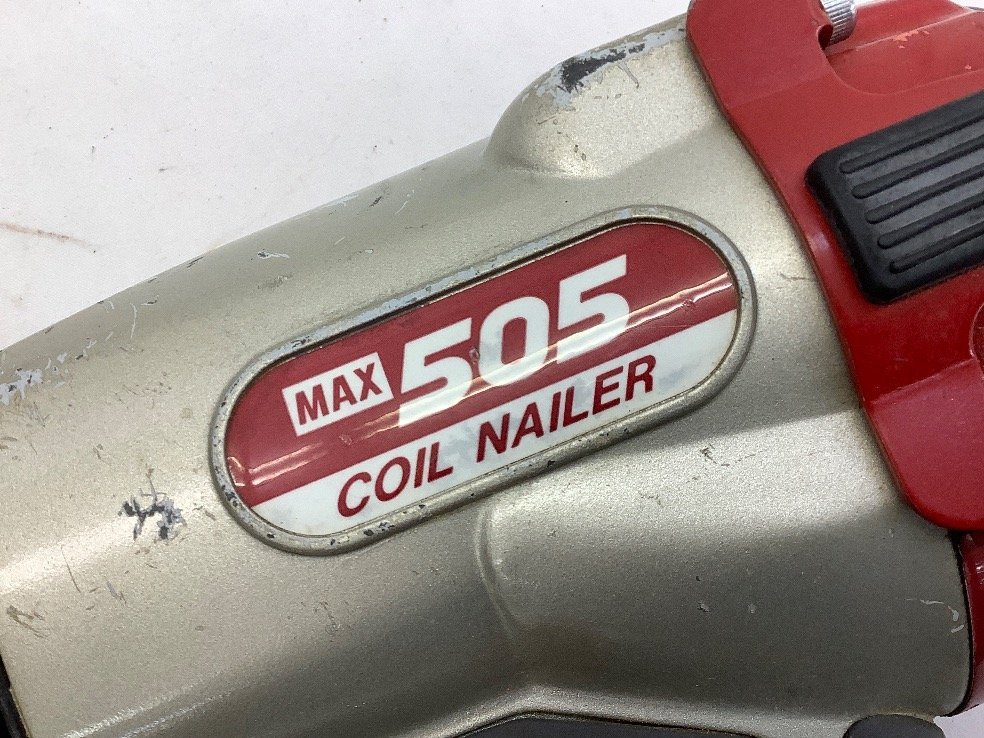 Yahoo!オークション - MAX マックス釘打機コイルネイラー CN-505 動作...