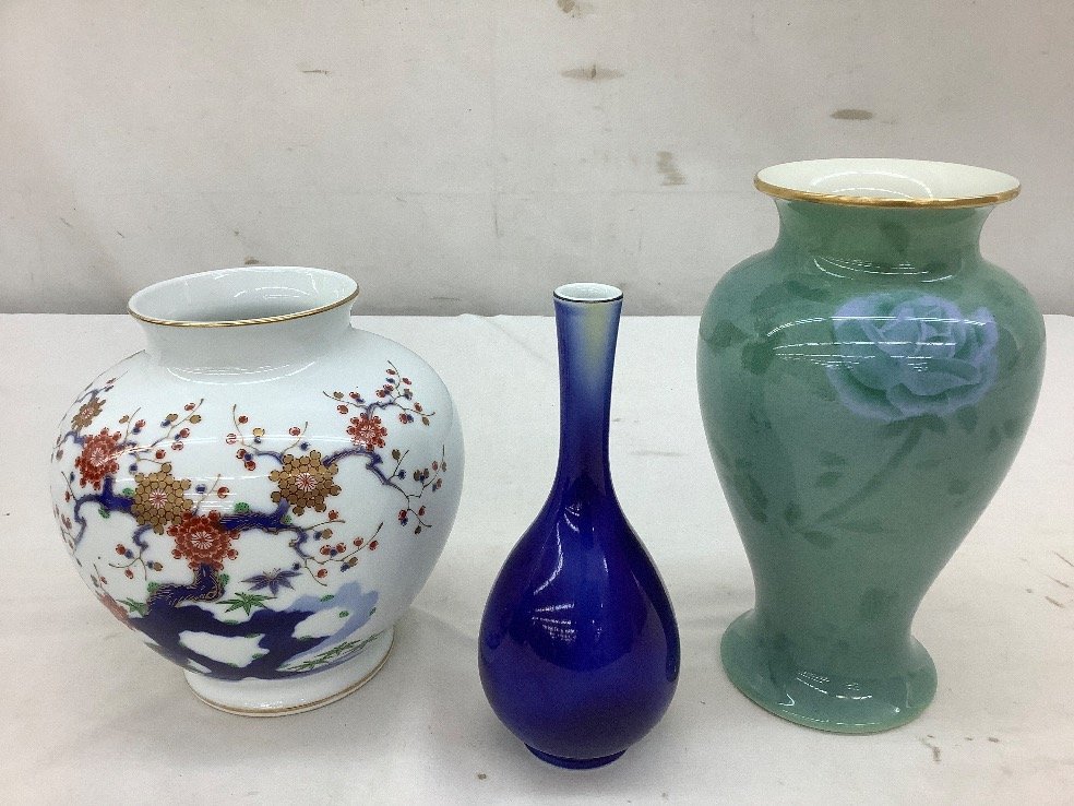 深川製 花瓶 壺 3点まとめ 1点ヒビ入り 品 ACB(深川製磁)｜売買されたオークション情報、yahooの商品情報をアーカイブ公開 - オークファン（aucfan.com）