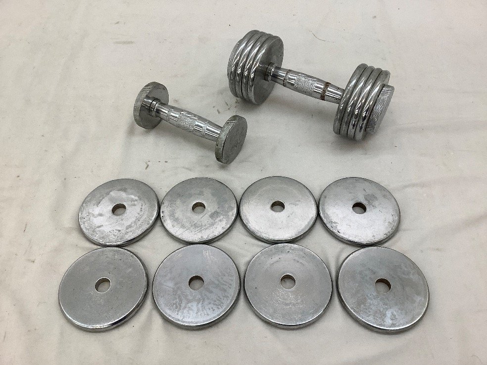 IGNIO バーベル ダンベル 本体2kg x 2 プレート1kg x 16枚 セット 品 ACB(バーベル、ダンベル)｜売買されたオークション情報、yahooの商品情報をアーカイブ公開 ...