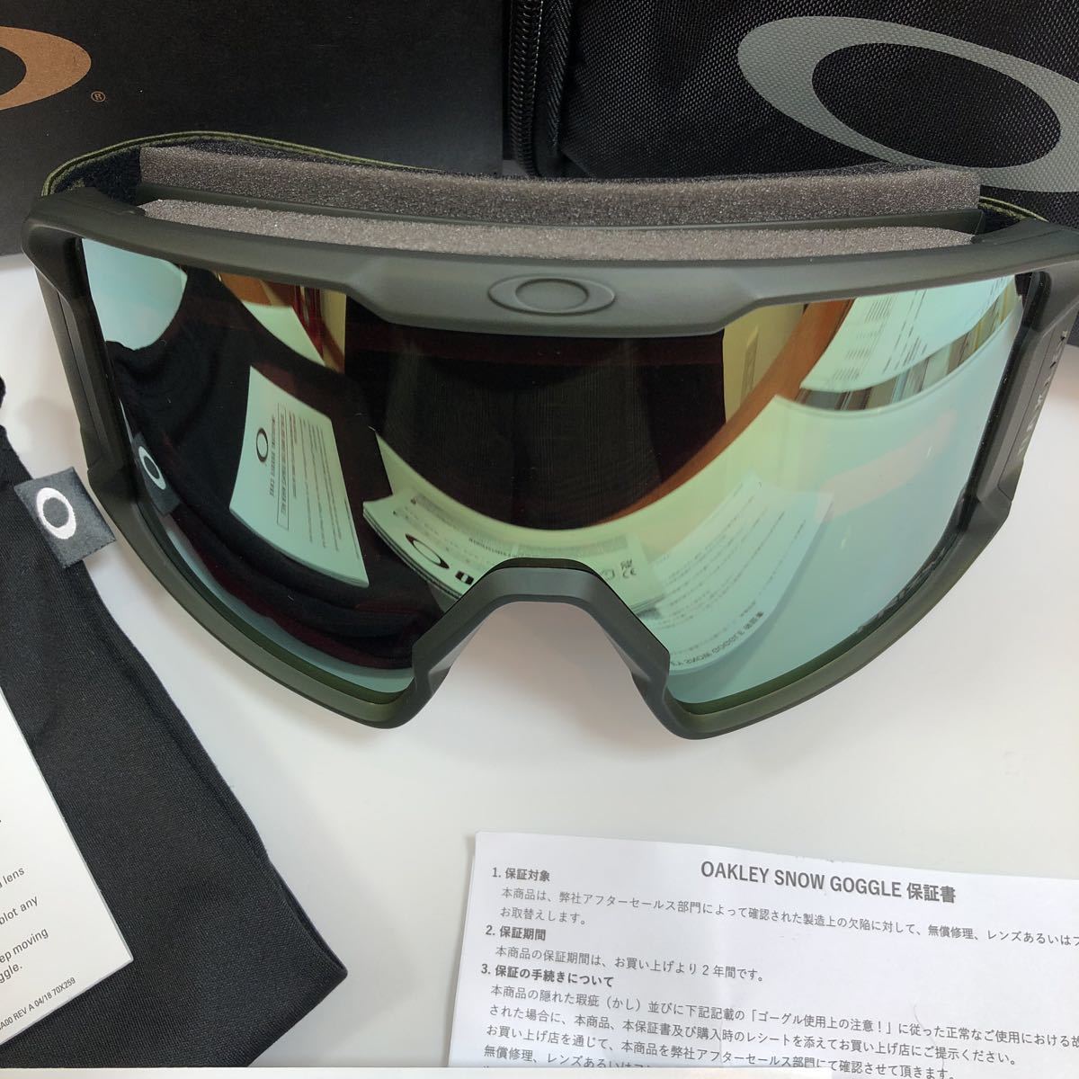 安心2年間正規保証付 正規品 オークリー スノーゴーグル OAKLEY LINE MINER L ラインマイナー L OO7070-F001 7070-F0 7070 ゴーグル(オークリー ...