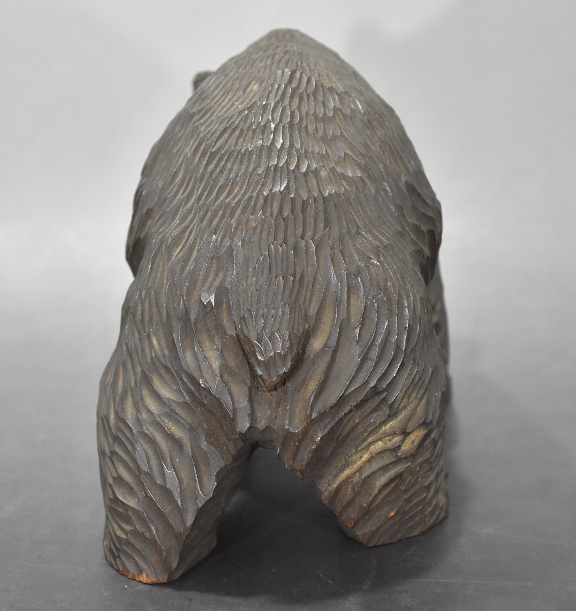 戦前 八雲 木彫り 熊 やくも 印有 焼印 在銘 龍雲 玉眼 ガラス目 彫刻 アイヌ くま クマ 北海道 民芸品 工芸品 置物 郷土玩具 RJ-734G/000(木工、竹工芸)｜売買された ...