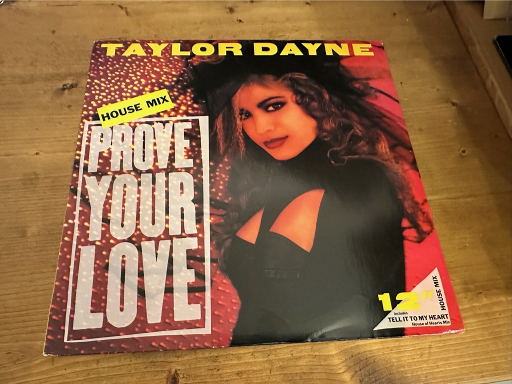 Yahoo!オークション - 12” Taylor Dayne / Prove Your Love / ヴォー...