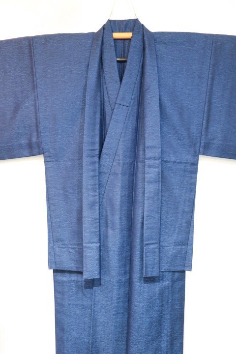 Yahoo!オークション - 壱木5468 本絹交ぜ織り八王子織物陣馬お召紬 男...