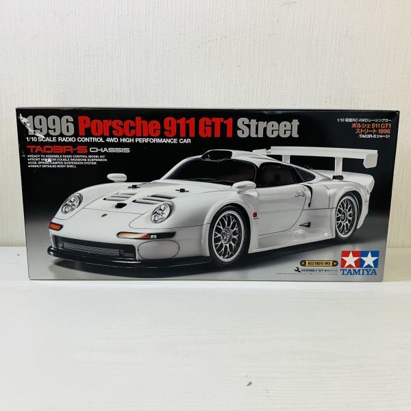 ポルシェ911 GT1 ストリート1996 TA03R-Sシャーシー 組立済 流せ ポルシェ911 GT1 ストリート1996 TA03R-Sシャーシー 組立済 流せ