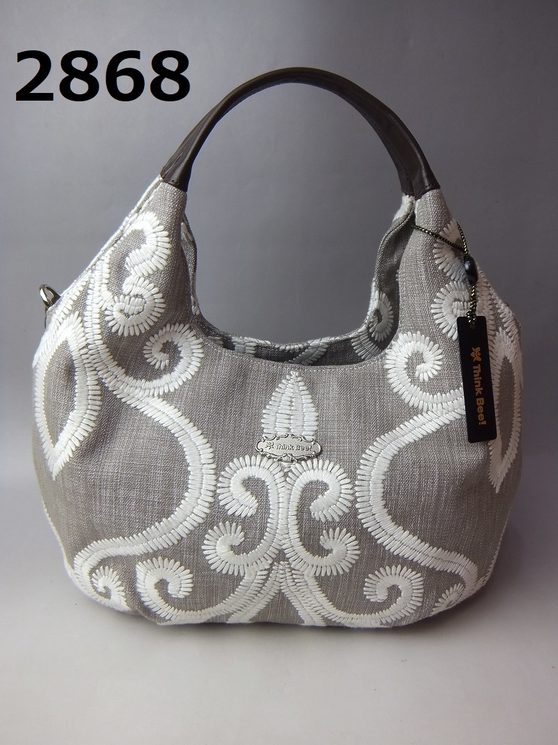 Yahoo!オークション - BR-2868 シンクビー Think Bee 刺繍バッグ ほぼ...