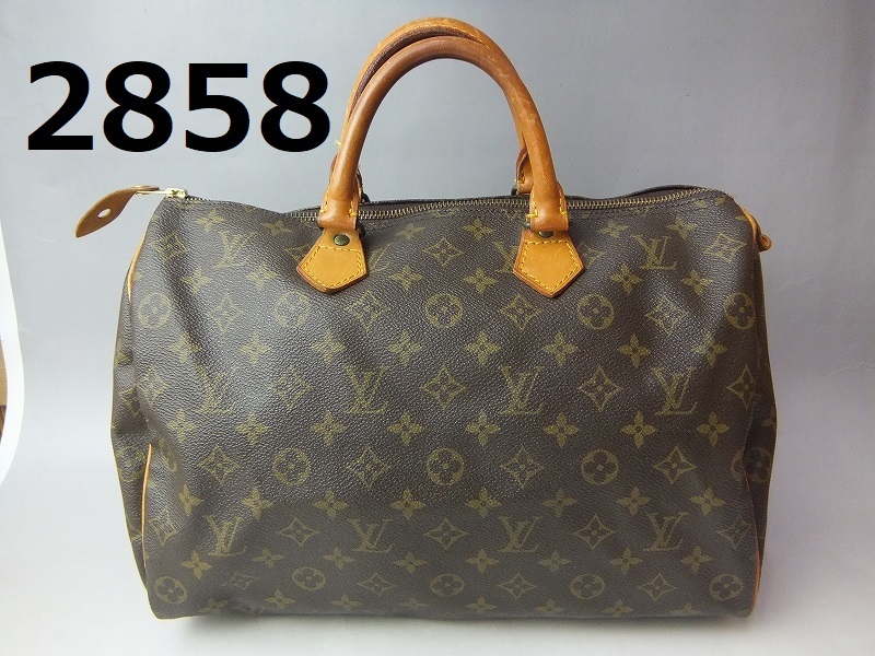 Yahoo!オークション - BR-2858 正規品 ルイヴィトン スピーディー35 モ...
