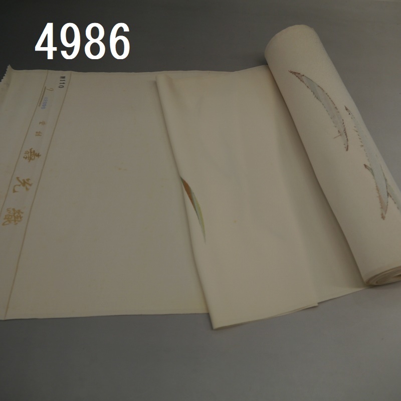 Yahoo!オークション - TA-4986 寿光織 縫い取り刺繍 正絹羽尺 反物 未...