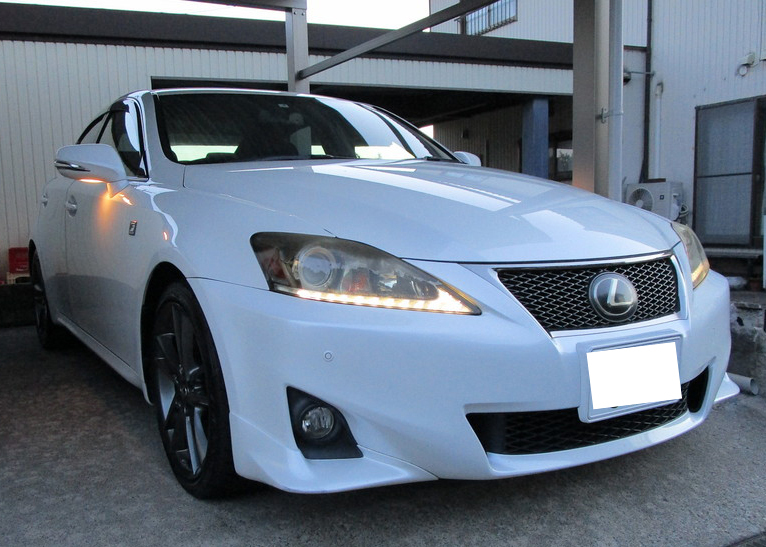 日本代購代標第一品牌【樂淘letao】－LEXUS IS250 【Fスポーツ】大量の記録簿! TEIN車高調 マクレビ!ミリ波レーダークルーズ コーナーセンサー デイライト化 IS F純正ステリング