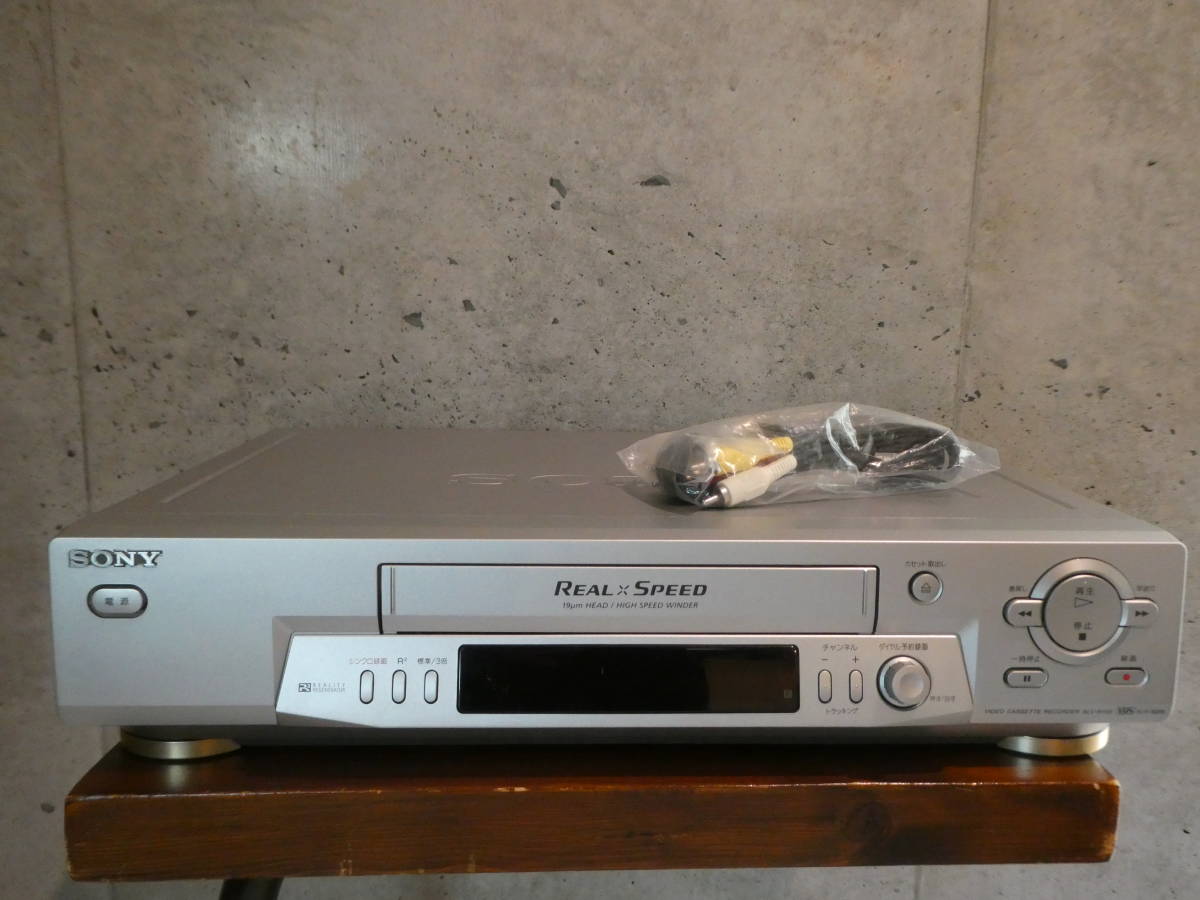 Yahoo!オークション - SONY VHSビデオデッキ SLV-R155 動作品 中古品