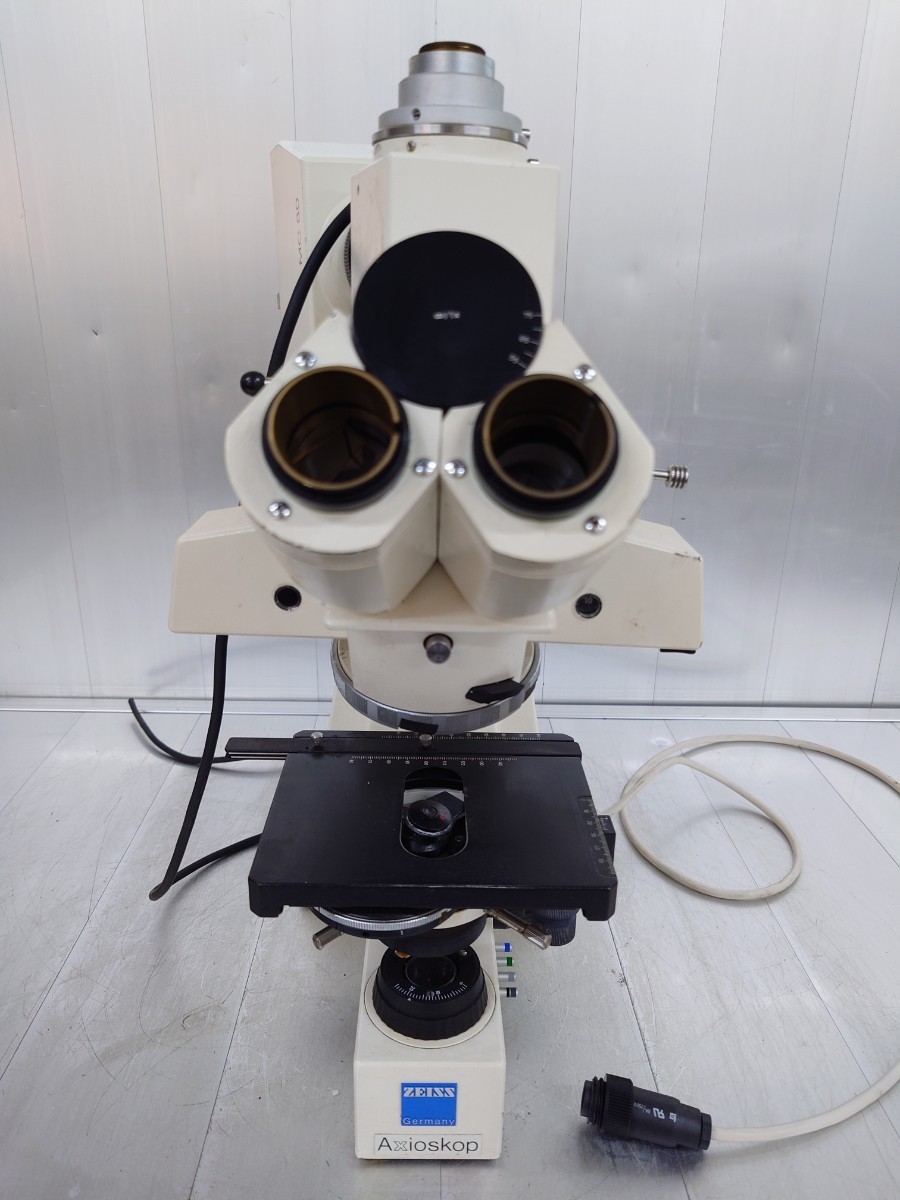 Yahoo!オークション - Carl Zeiss 顕微鏡 Axioskop 部品取り ジャンク...