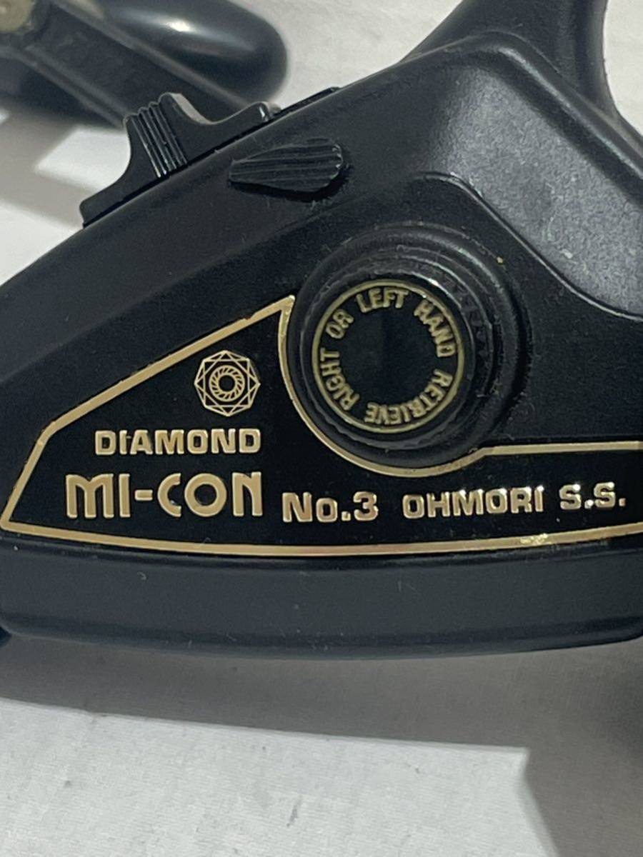 Yahoo!オークション - 【h905】 DIAMOND スピニングリール MI-COM 大森...