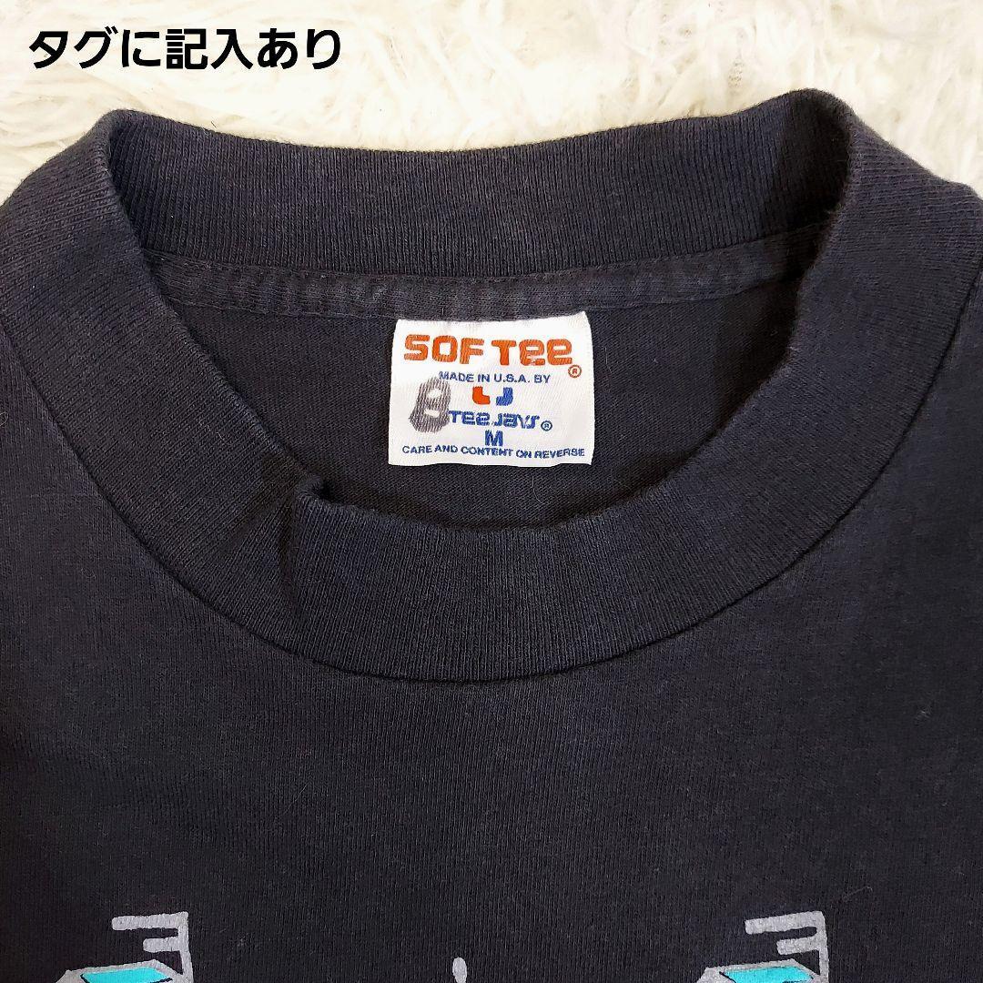 80年代 USA製 ネイティブアメリカン・アート・Tシャツ 黒 表記 80年代 USA製 ネイティブアメリカン・アート・Tシャツ 黒 表記