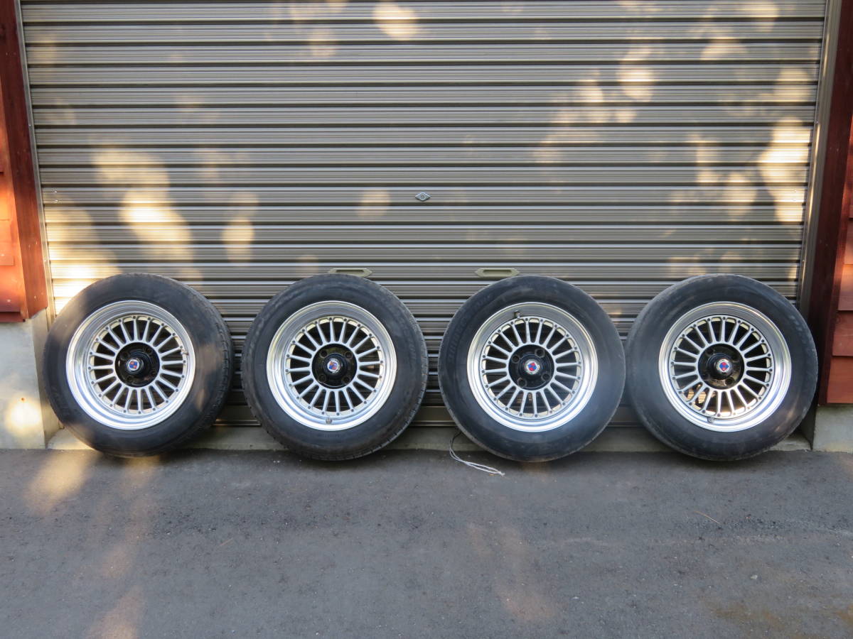 Yahoo!オークション - WEDS ALBINO 深リム 当時物 15インチ 114.3 4...