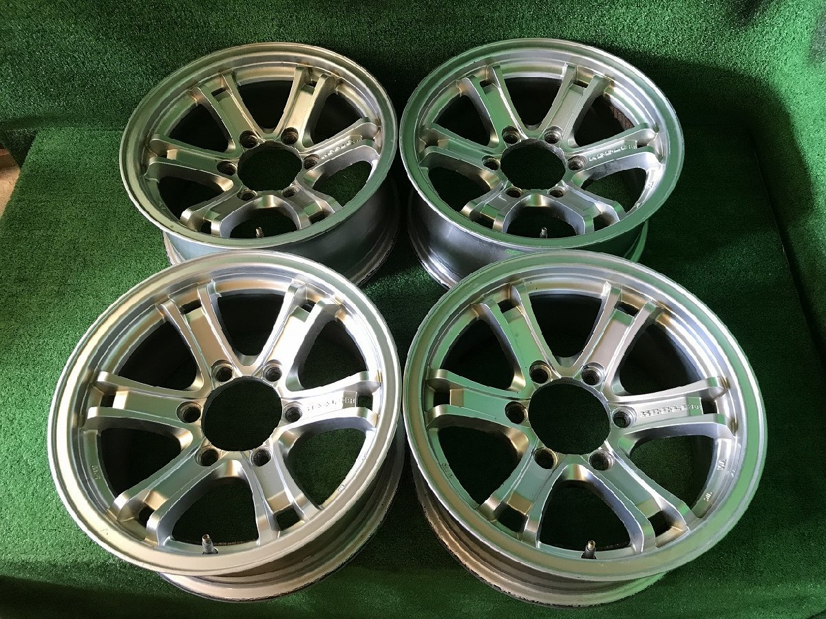 アルミホイール KEELER キーラー 16X7.0JJ+5 PCD139.7 6穴 a-3981 K3-3 YM(社外品)｜売買されたオークション情報、yahooの商品情報をアーカイブ公開 ...