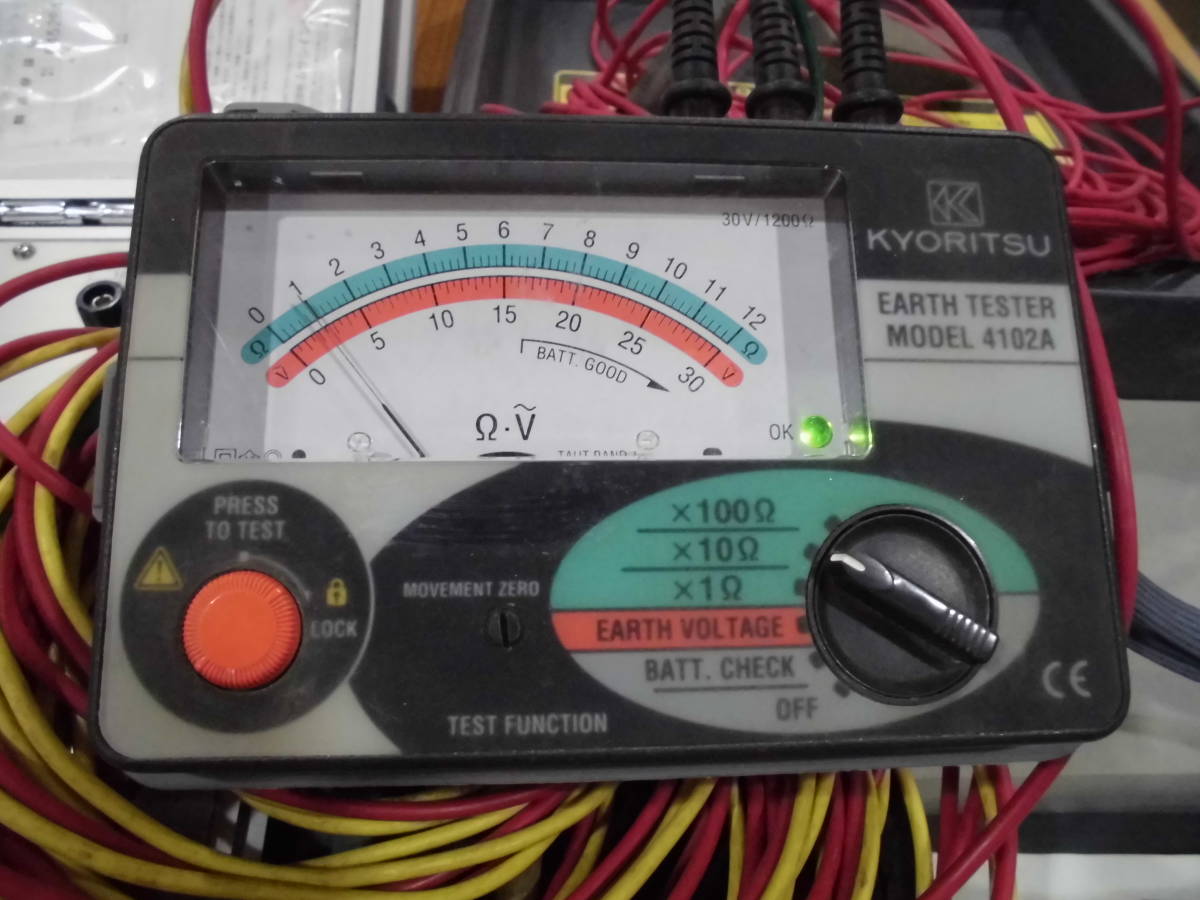 Yahoo!オークション - KYORITSU 接地抵抗計 Model4102A