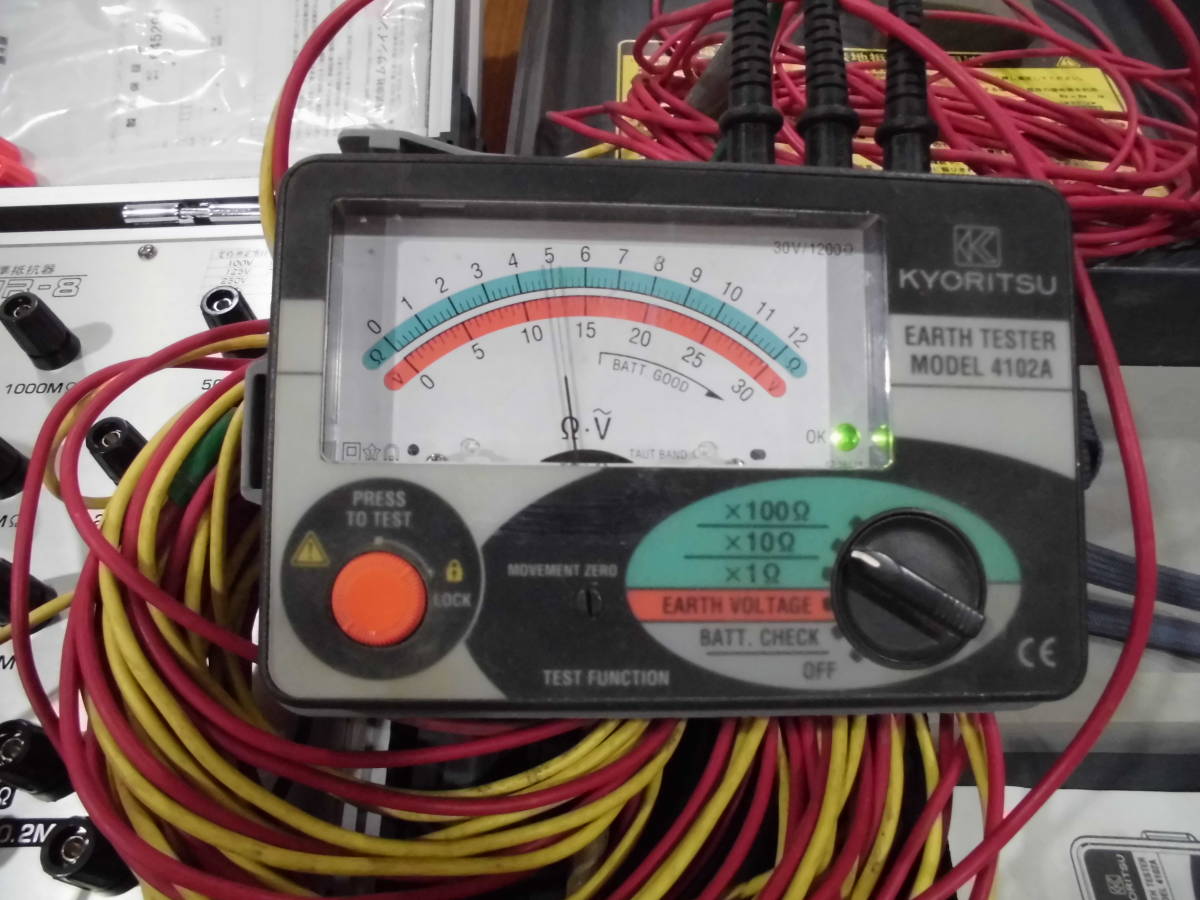Yahoo!オークション - KYORITSU 接地抵抗計 Model4102A