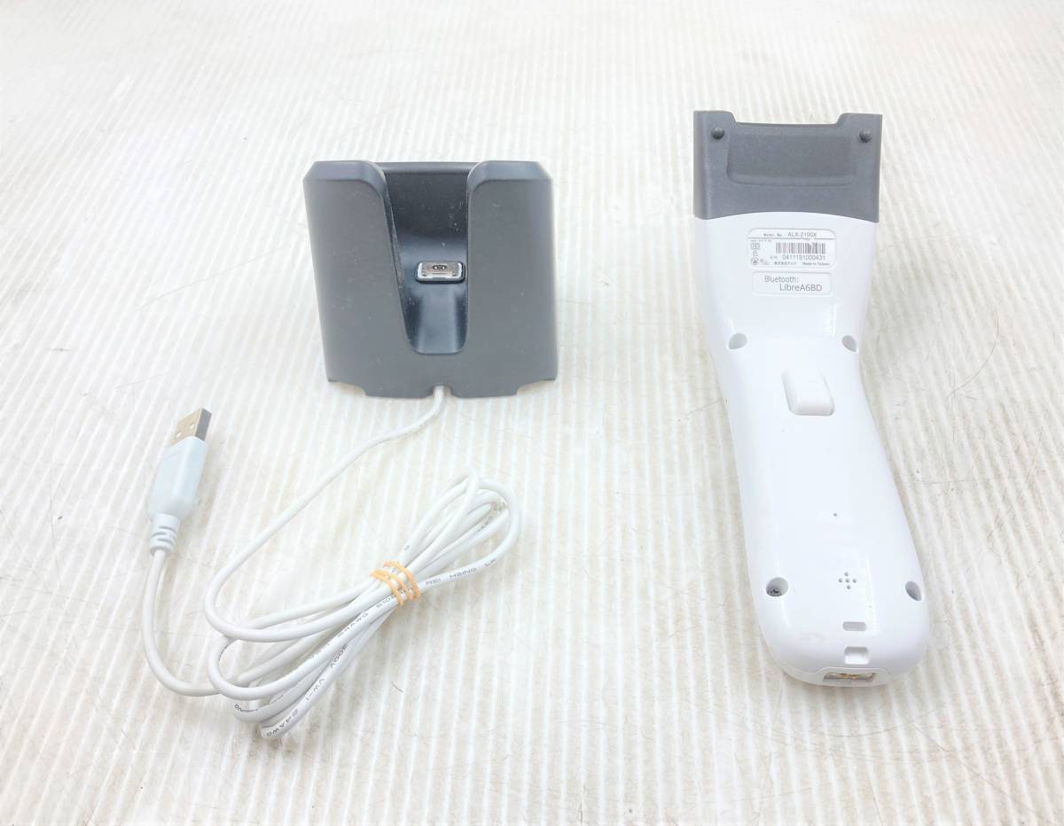 日本代購代標第一品牌【樂淘letao】－複数入荷 アルフ ワイヤレス バーコードリーダー ALX-2100X ALX-2100X-ST セット 中古動作品