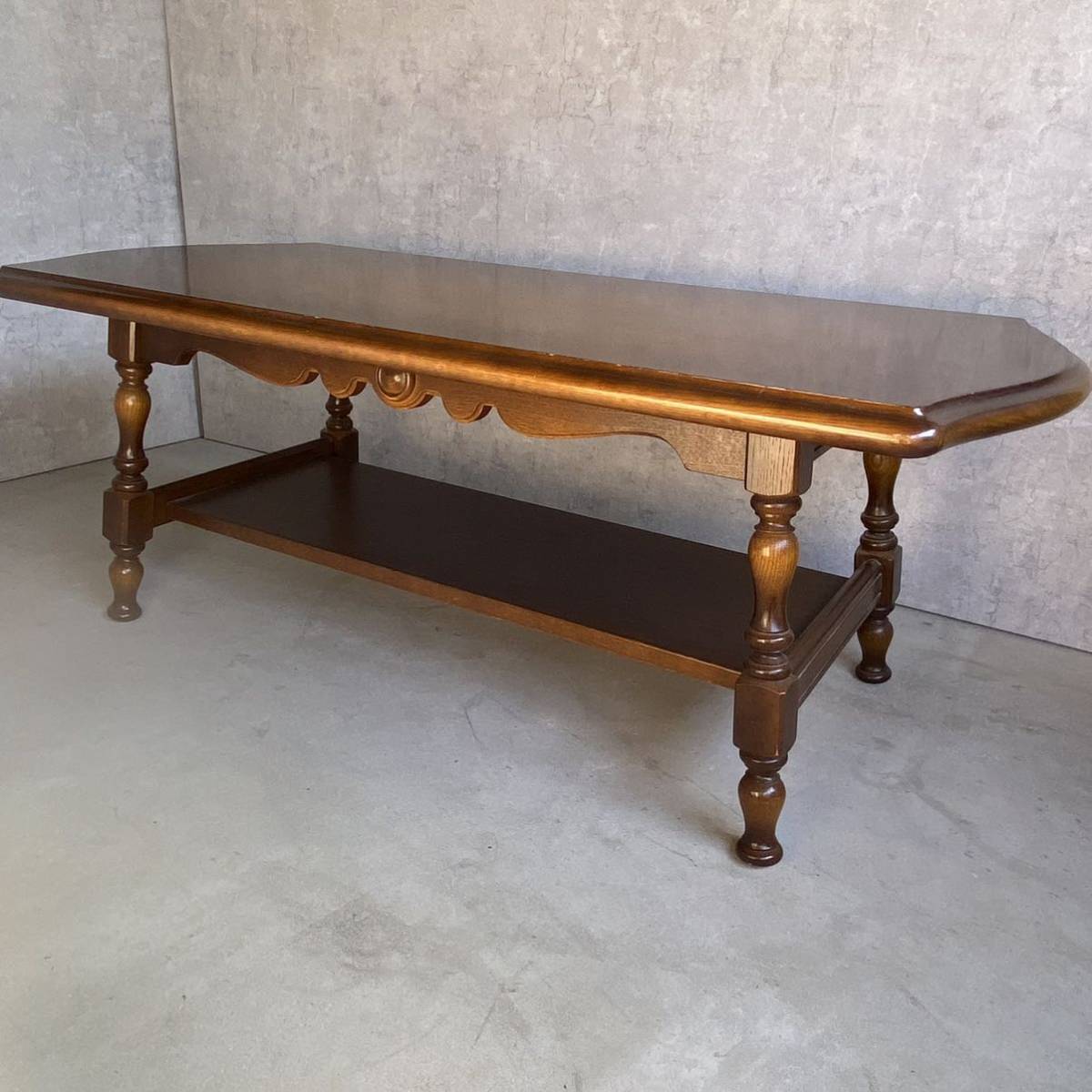 Yahoo!オークション - SW【3965】 飛騨産業 センターテーブル キツツキ...