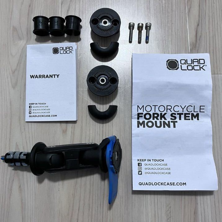 Yahoo!オークション - クアッドロック フォークステムマウント QLM-FSM...