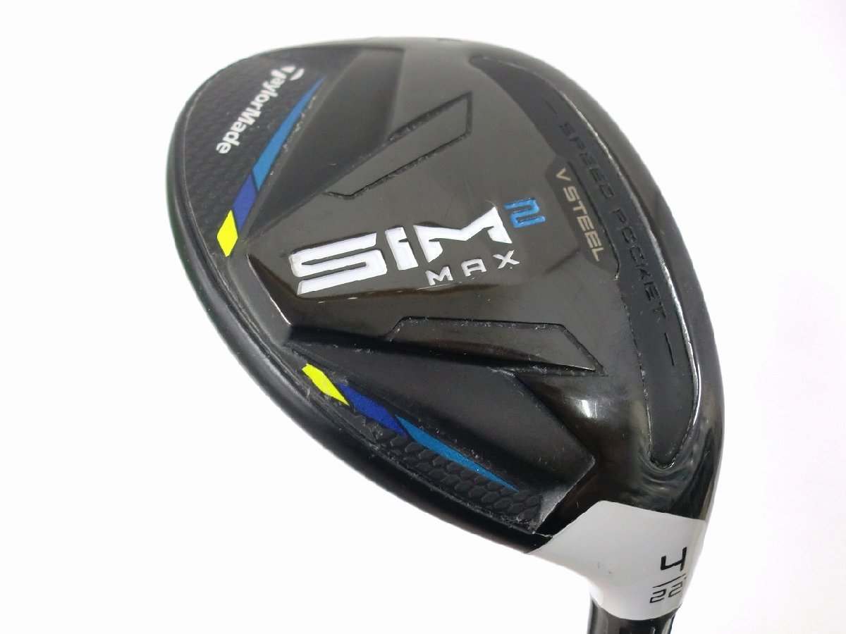 Yahoo!オークション - テーラーメイド SIM2 MAX ユーティリティ U4(22...