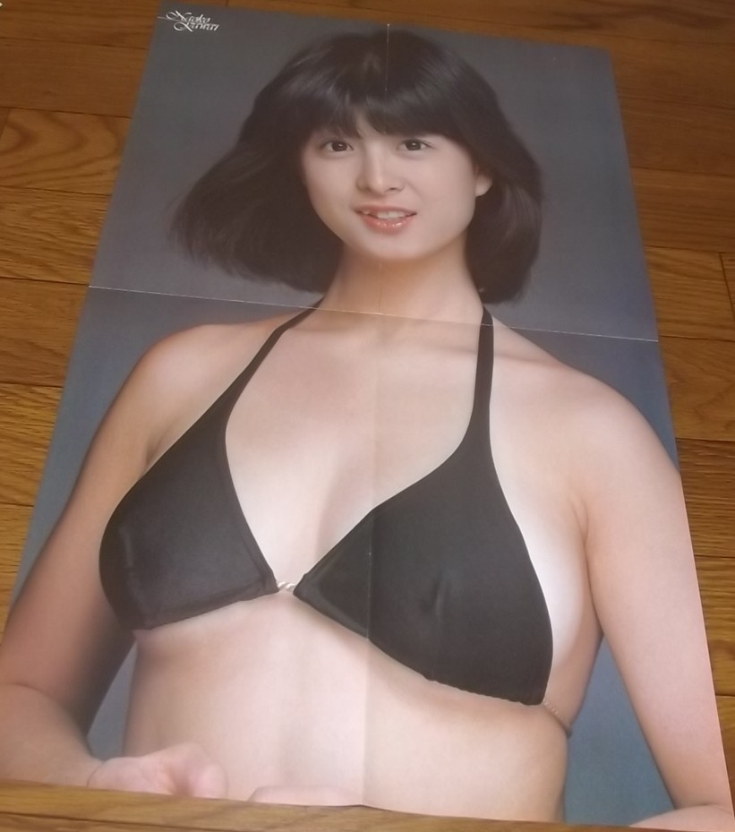 日本代購代標第一品牌【樂淘letao】－★80年代アイドル【河合奈保子⑤】 水着ポスター 送料140円