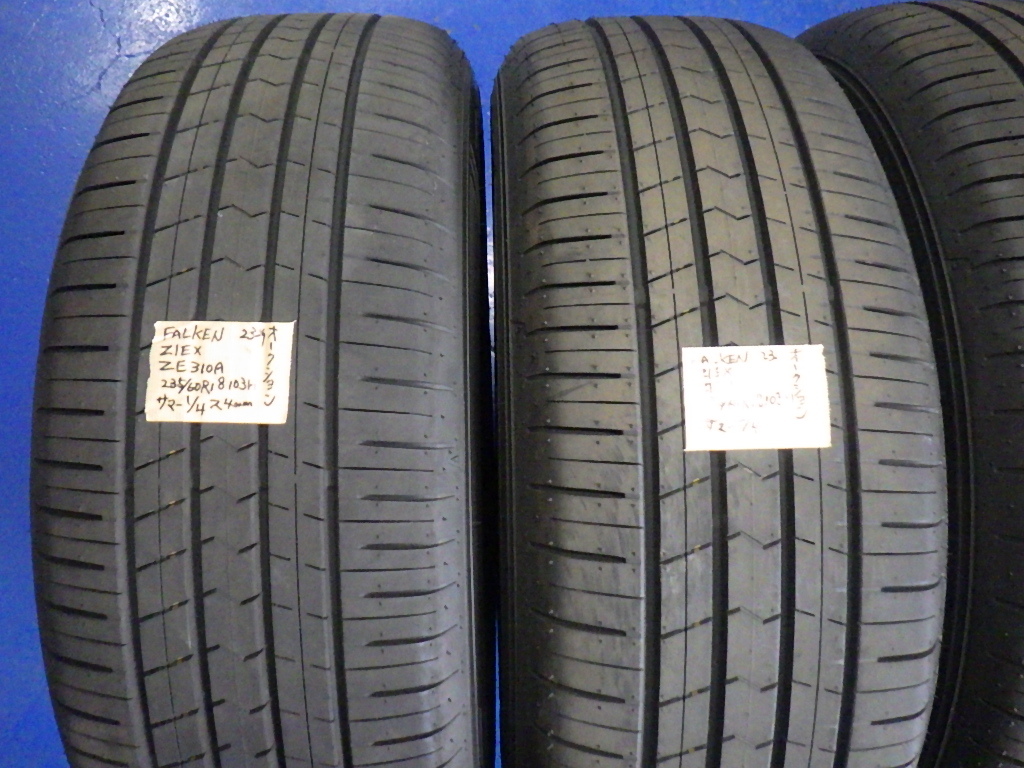 Yahoo!オークション - 新車外し 235/60R18 新型 T33 エクストレイル 純...