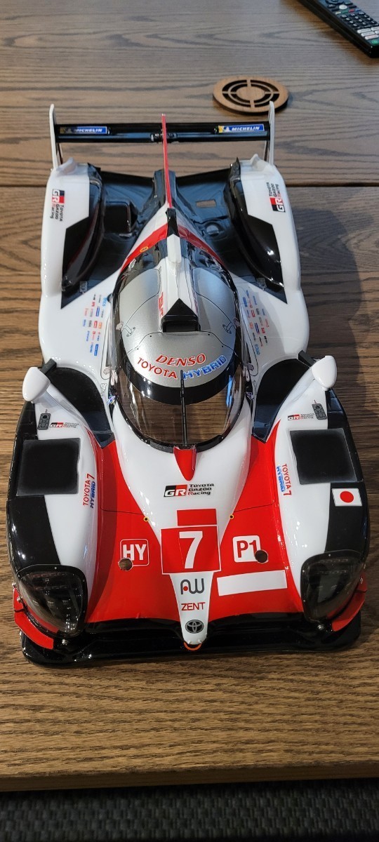 代購代標第一品牌－樂淘letao－1円～タミヤ 田宮 (F103GT TC01シャーシなど)トヨタ ガズーレーシング TS050 HYBRID 塗装済みボディ