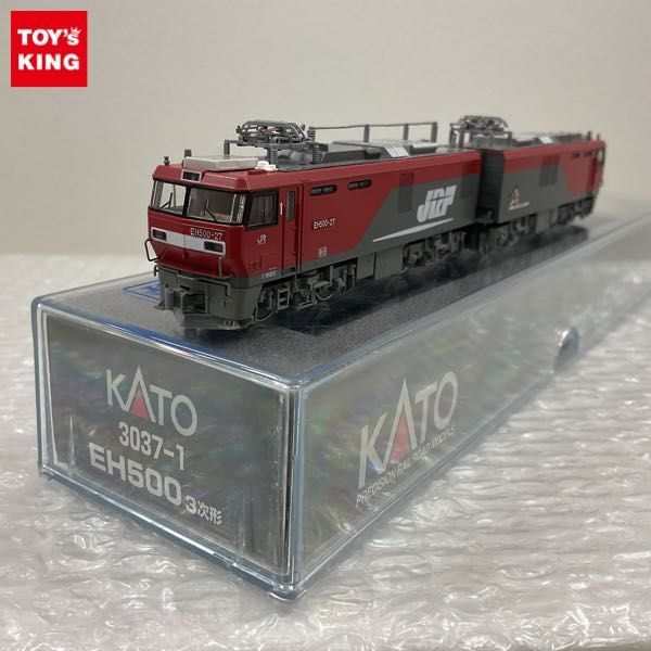 Yahoo!オークション - 1円〜 動作確認済 KATO Nゲージ 3037-1 EH500・3...