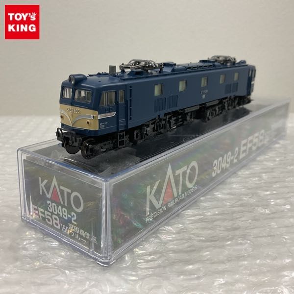 Yahoo!オークション - 1円〜 動作確認済 KATO Nゲージ 3049-2 EF58 150...