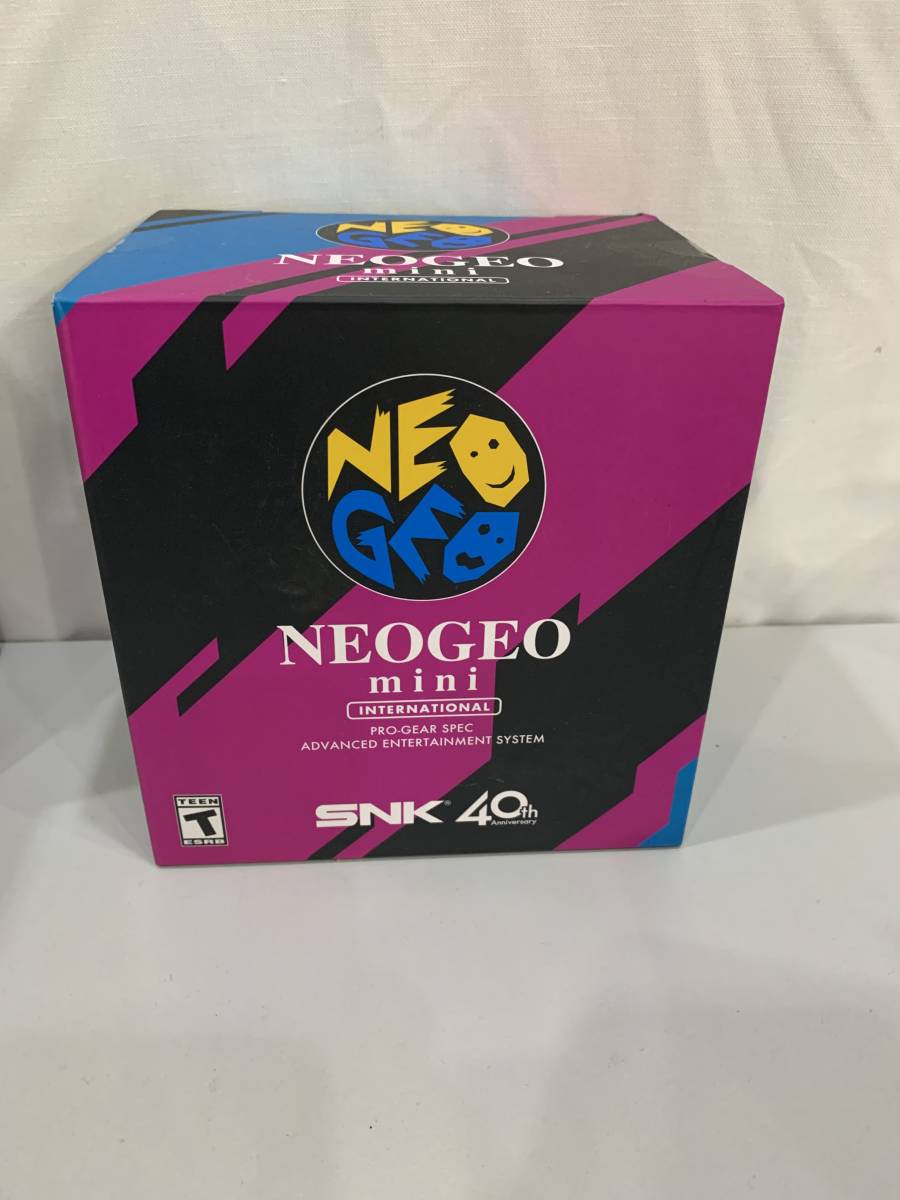 Yahoo オークション 新品未開封未使用 ネオジオミニ Neogeo Mini イ