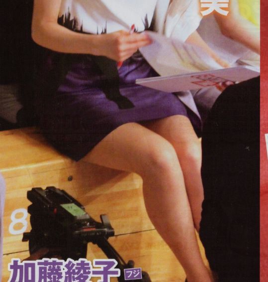 Yahoo!オークション - 女子アナ03b 切り抜き 加藤綾子 4p 内由恵2p +お...