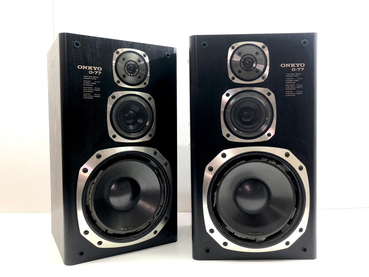 Yahoo!オークション - 17952-B012 ONKYO オンキョー D-77XG 3WAY ペア...
